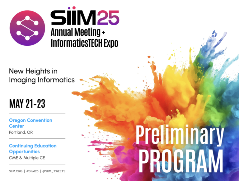 Society for Imaging Informatics in Medicine - You Belong at SIIM